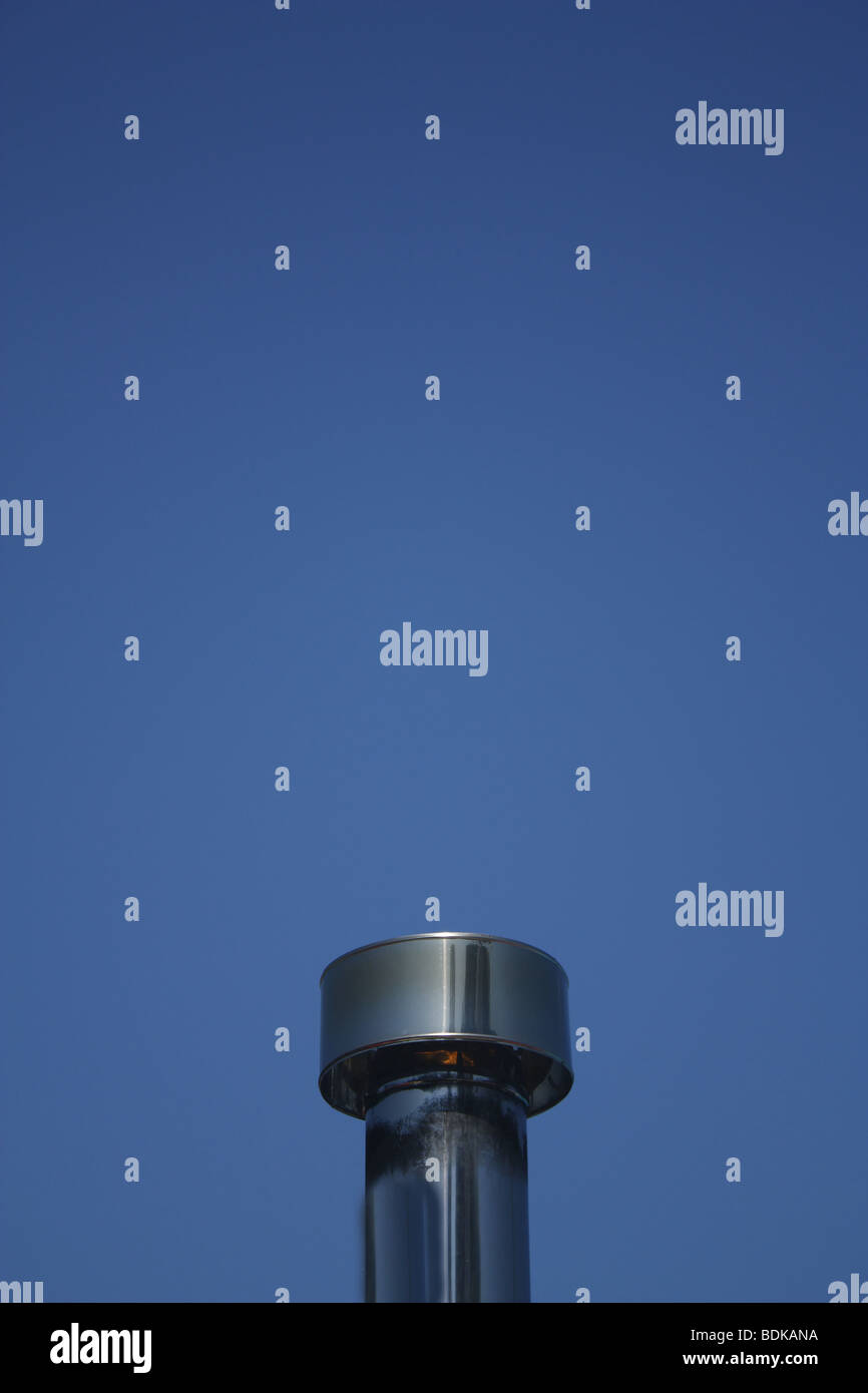 A power generator exaust Stock Photo - Alamy