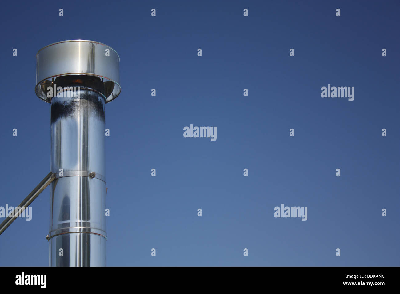A power generator exaust Stock Photo - Alamy