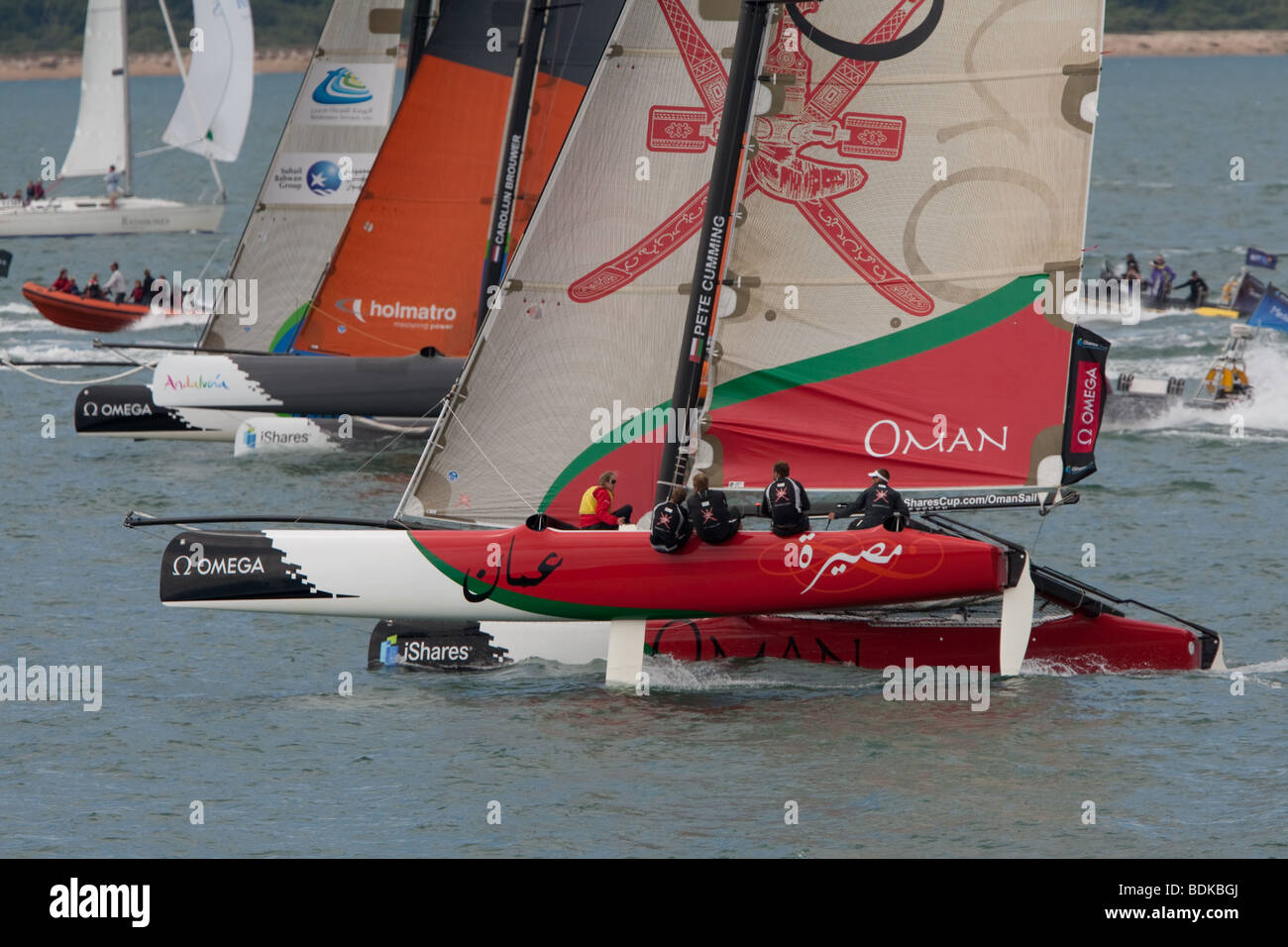 Extreme 40 Ishares racing yacht Stock Photo - Alamy