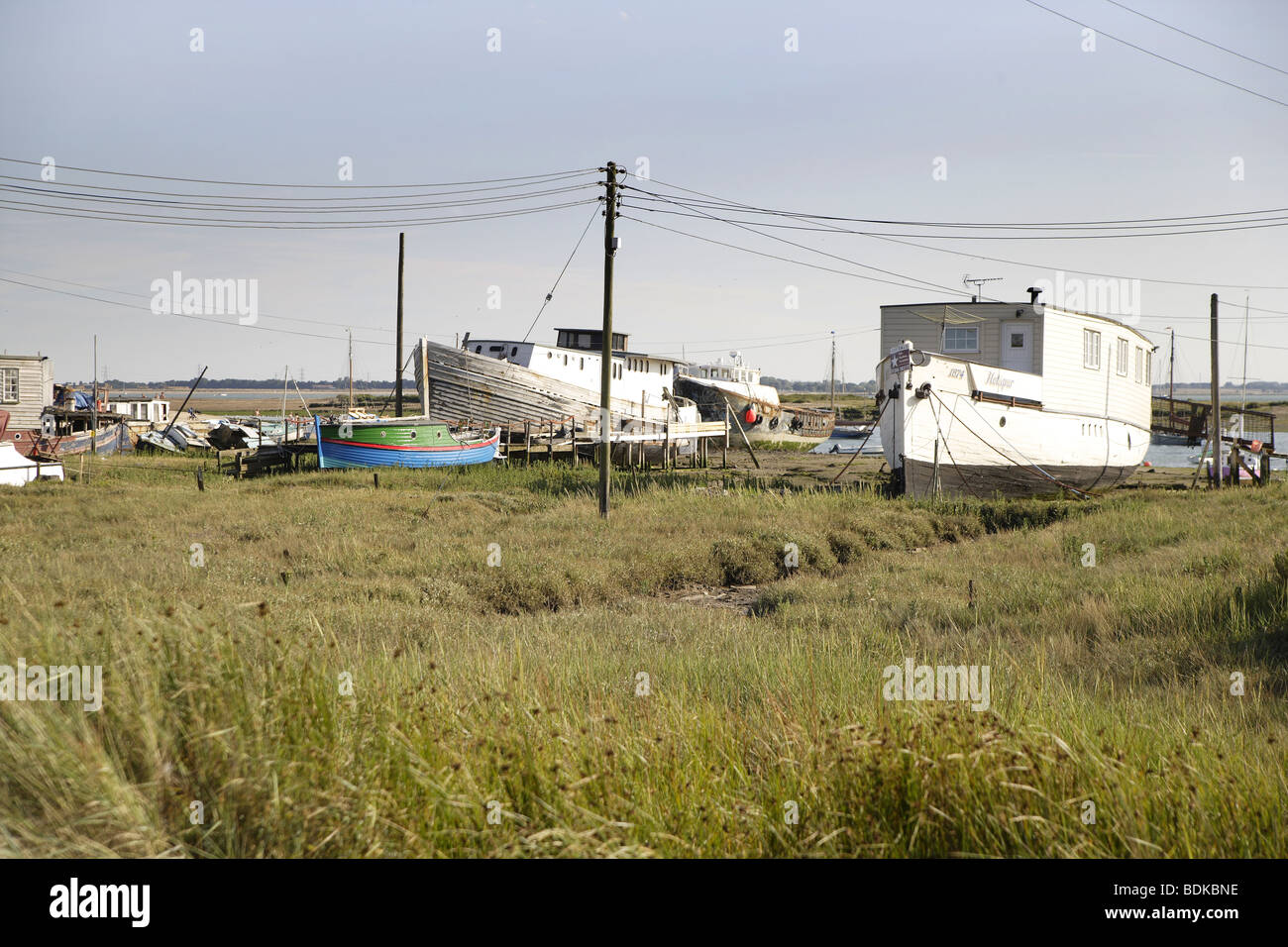 Mersea island boats hi-res stock photography and images - Alamy