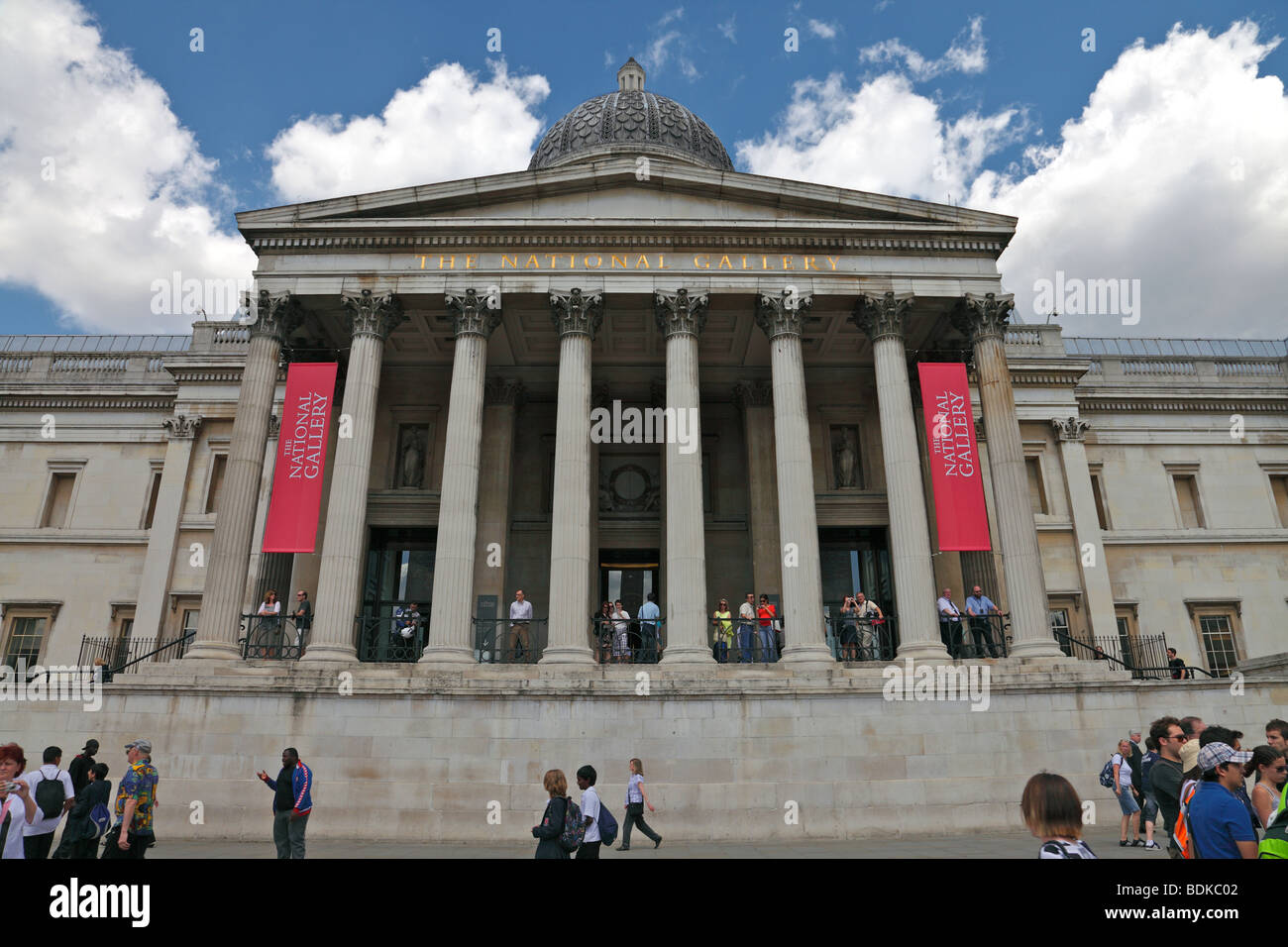 The National Gallery, Trafalgar Square,London Stock Photo - Alamy