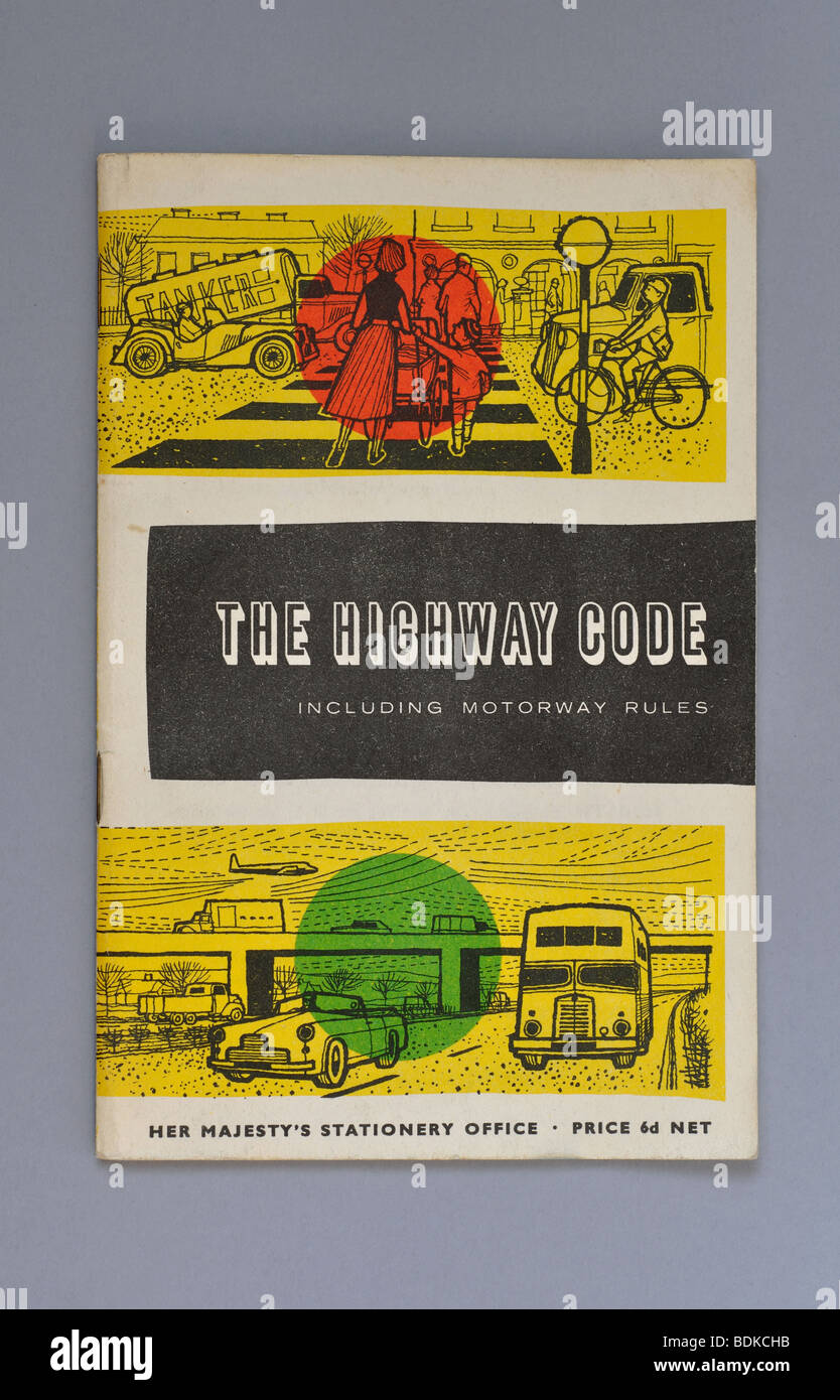 The Highway Code 1964 edition UK Stock Photo - Alamy