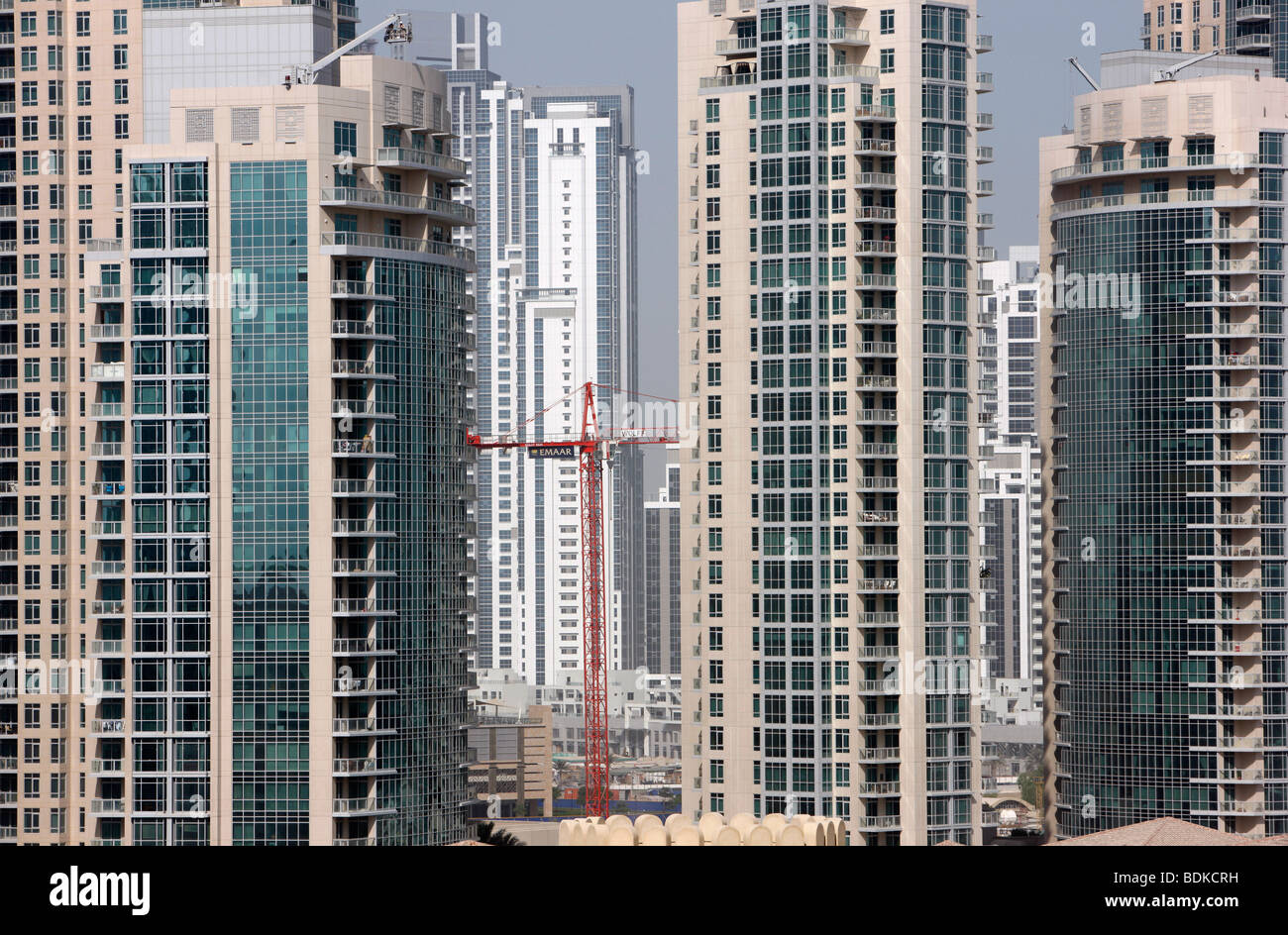 Downtown Dubai, new part of the city, build around Burj Dubai, the ...