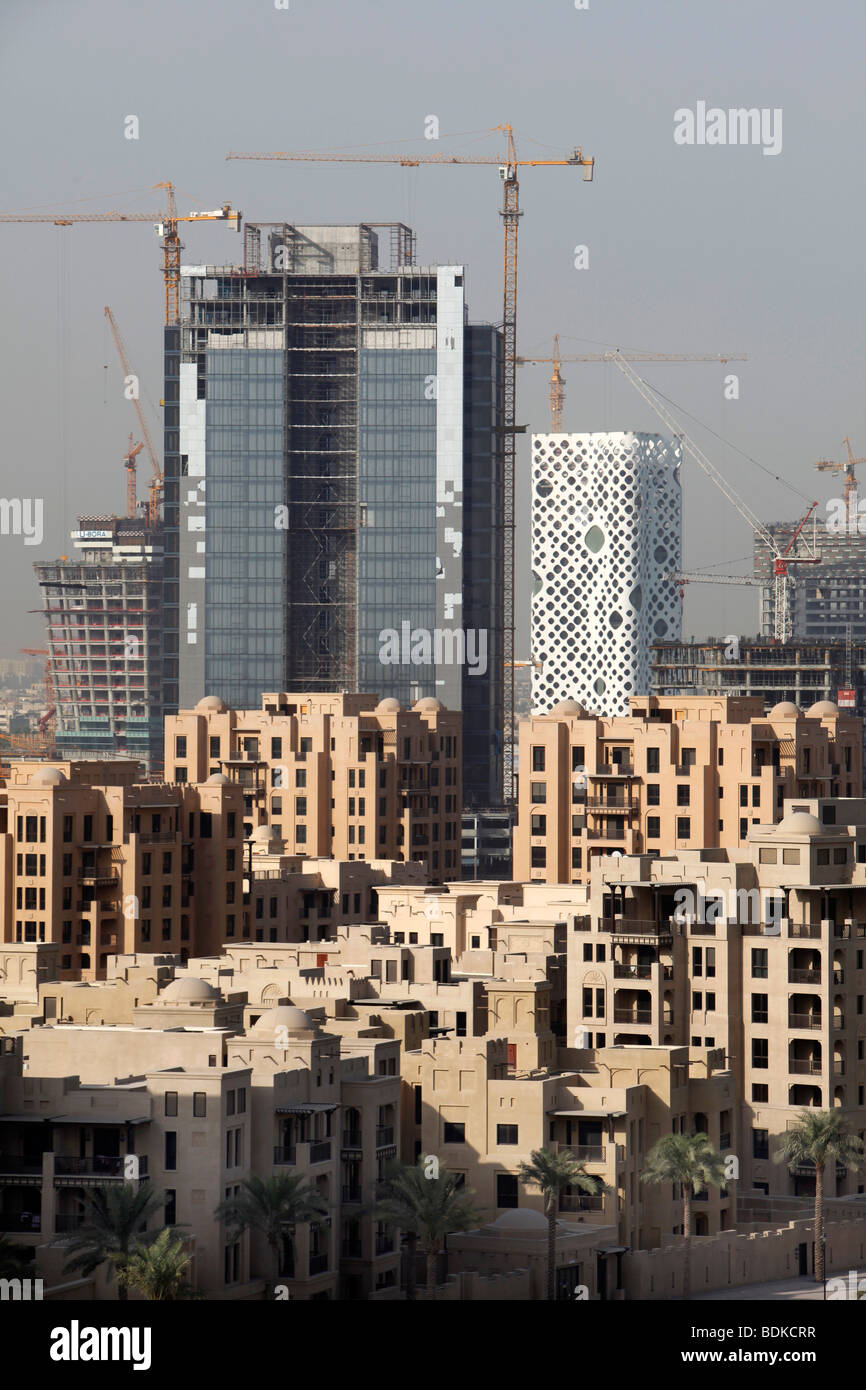 Downtown Dubai, new part of the city, build around Burj Dubai, the ...