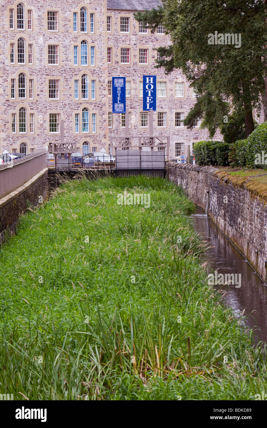 New Lanark, a world heritage site in Lanark, Scotland, UK Stock Photo ...