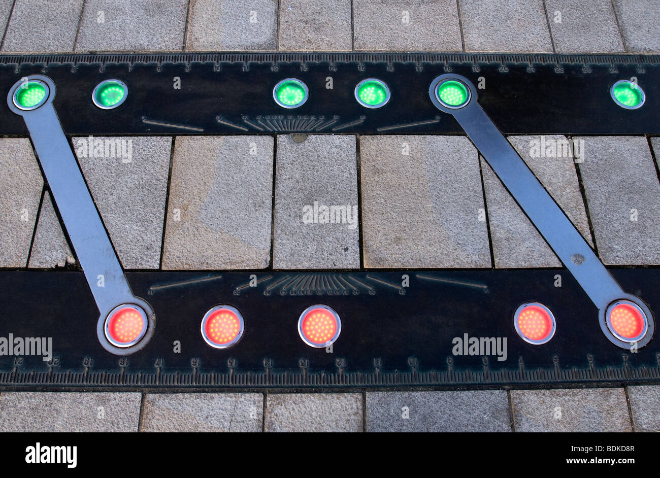 Modern pavement design Stock Photo - Alamy