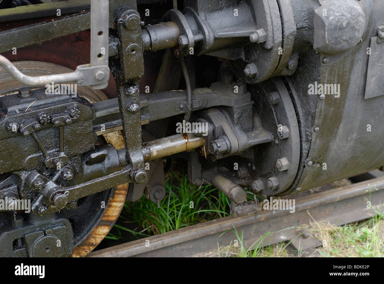 Cylinder of the steam locomotive Stock Photo - Alamy