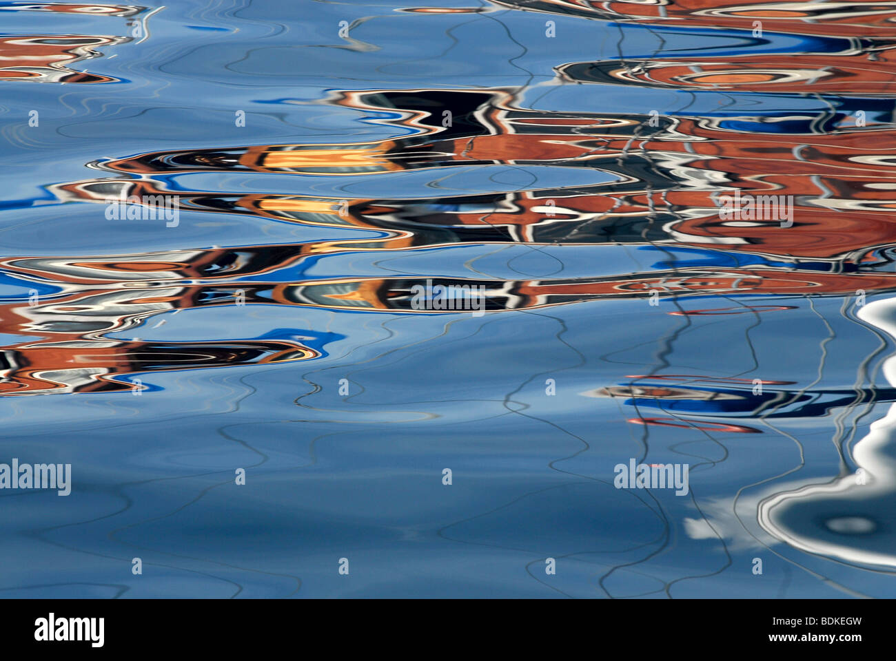 colorful water reflection Stock Photo - Alamy