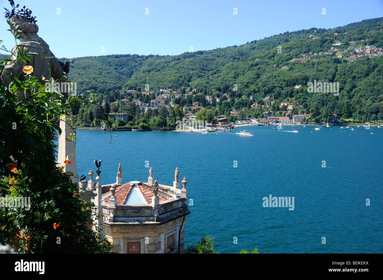 Isola Bella-Palazzo and Gardens in Lake Maggiore in Northern Italy ...