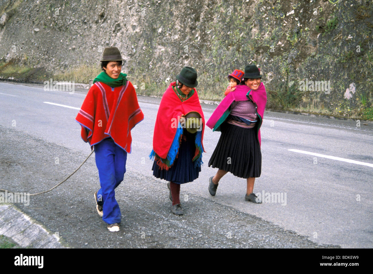 ecuador, surrounding of quito, indios Stock Photo - Alamy