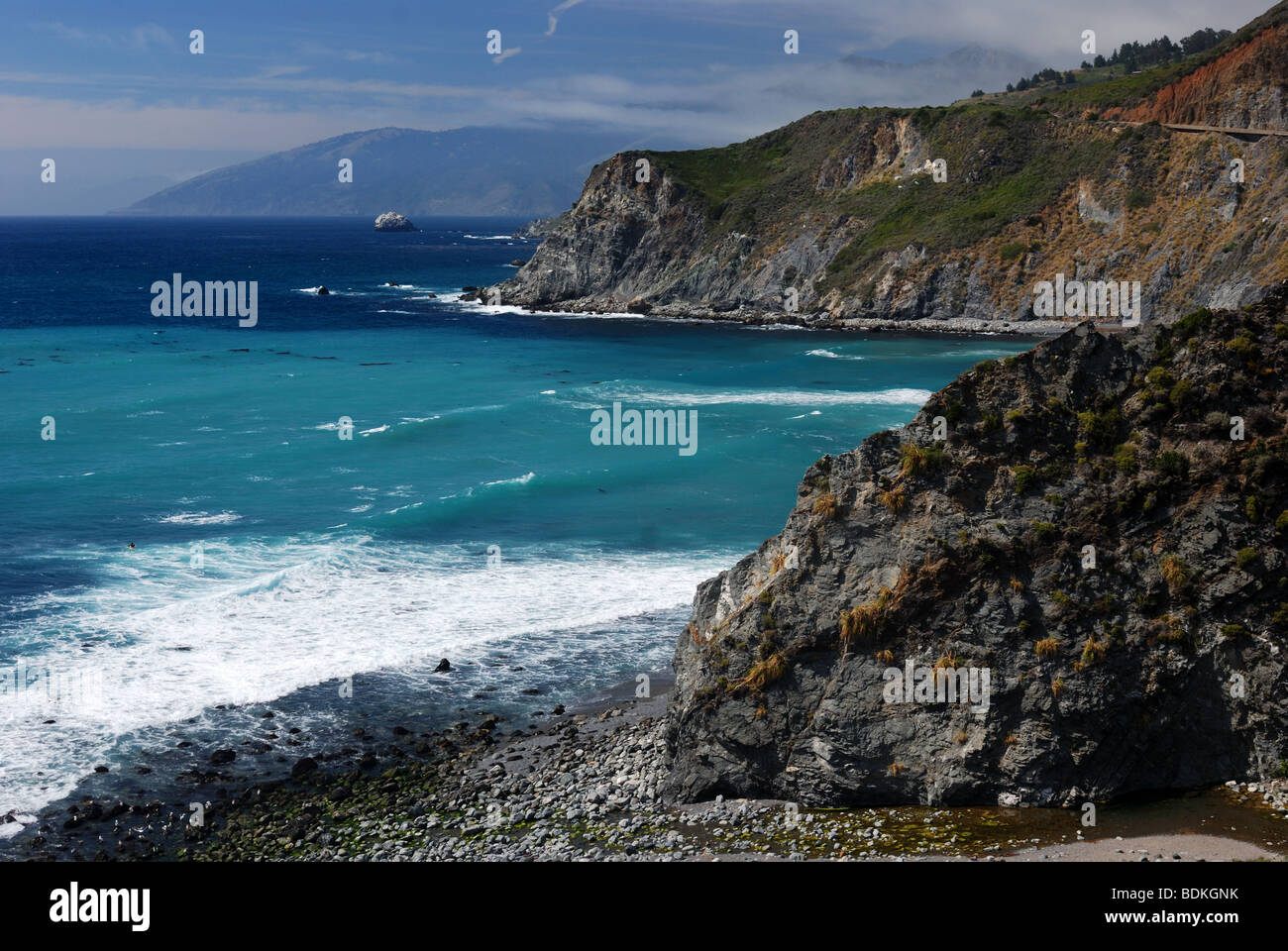 Central california coast cliffs hi-res stock photography and images - Alamy