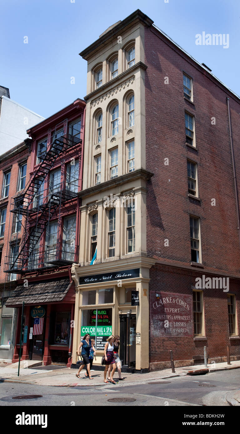 Street scene, Philadelphia, Pennsylvania, USA Stock Photo - Alamy