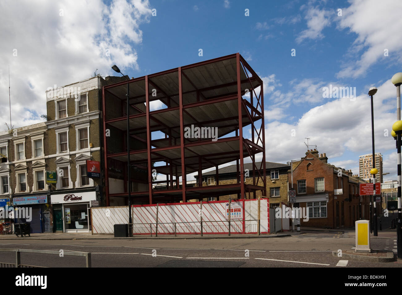 "Unfinished building" in "Bethnal Green Road" "London Borough of Tower ...