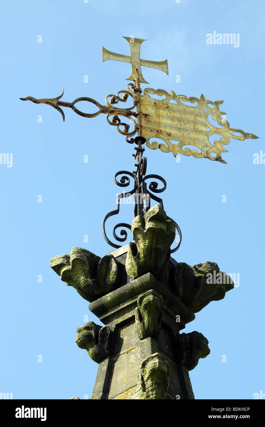 Church with weather vane hi-res stock photography and images - Alamy
