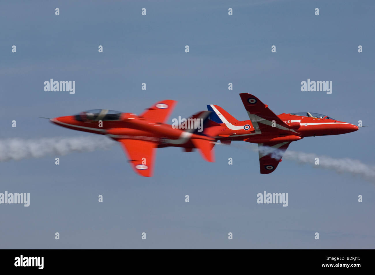 Red Arrows display 2009 Stock Photo - Alamy