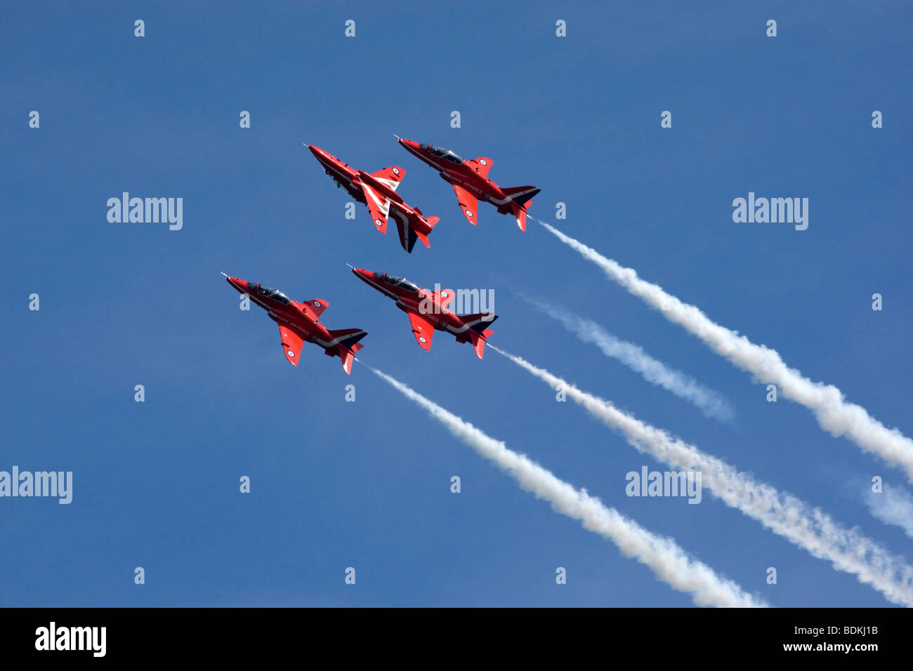Red Arrows display 2009 Stock Photo - Alamy