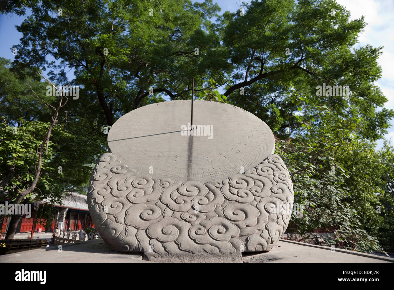 Ancient sundial in the Forbidden City - Beijing, China Stock Photo - Alamy