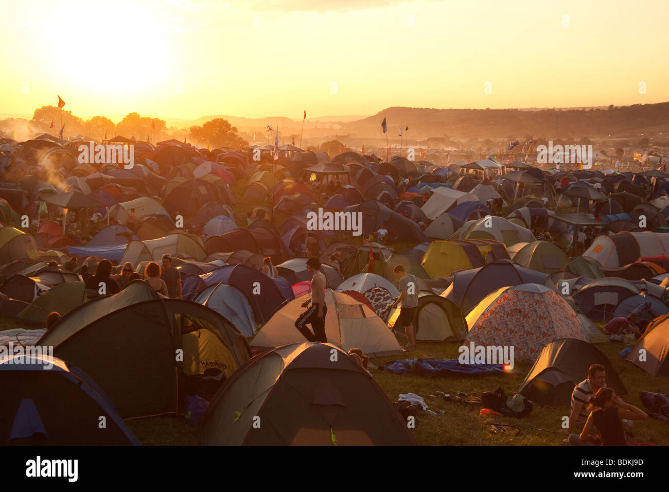 Glastonbury dome tents hi-res stock photography and images - Alamy