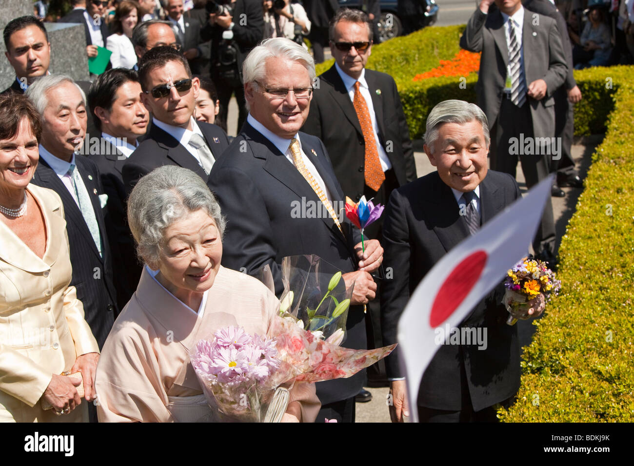 Visit of the Emperor of Japan to Victoria, BC, Canada. July 11, 2009 ...