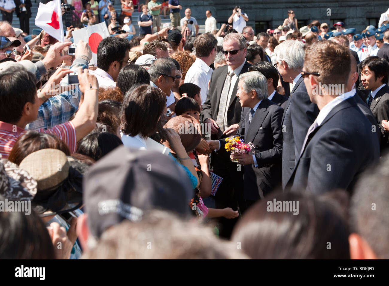 Japanese emperor canada hi-res stock photography and images - Alamy