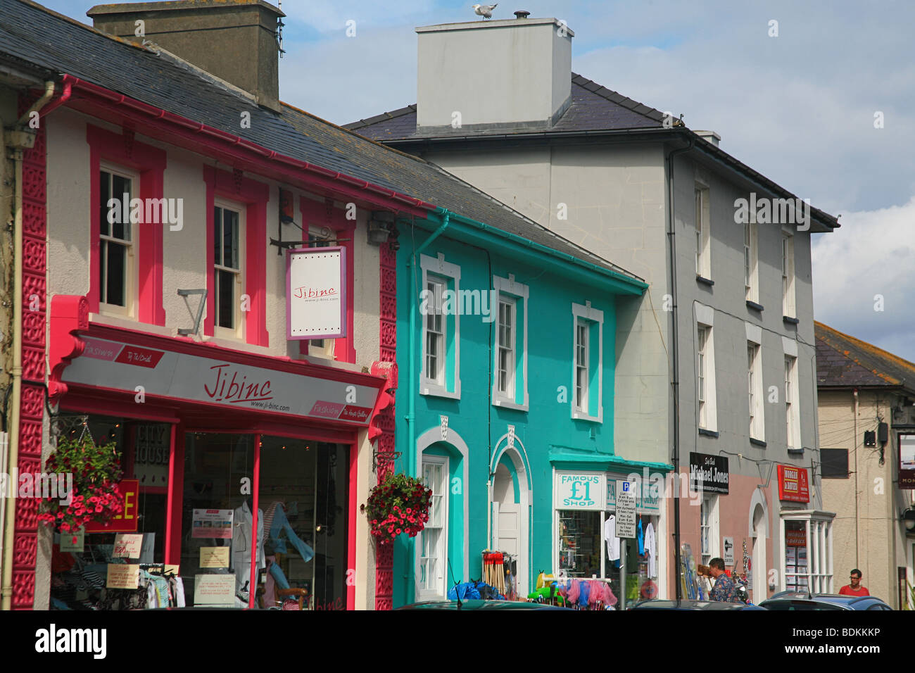Aberaeron Ceredigion West Wales Uk High Resolution Stock Photography ...