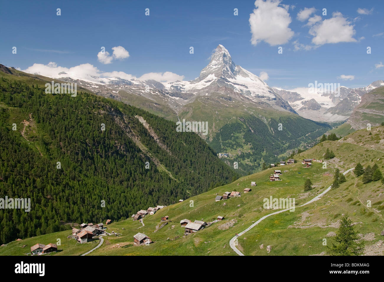 Matterhorn from Findeln, Zermatt, Switzerland Stock Photo - Alamy