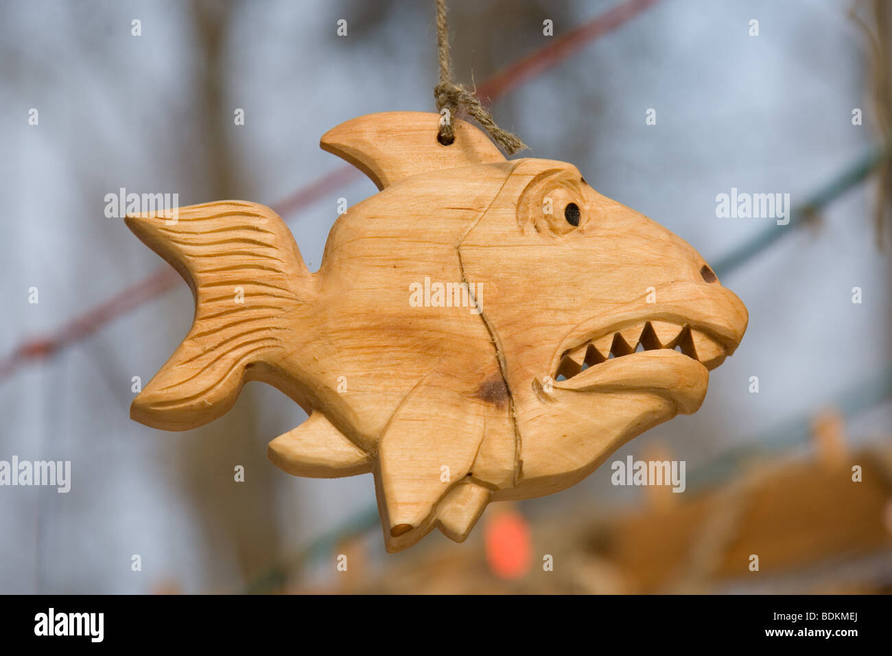 Wooden gift fish hi-res stock photography and images - Alamy