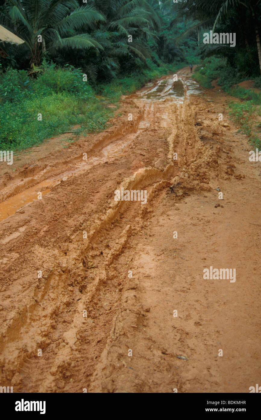 ghana, surrounding of accra, road Stock Photo - Alamy