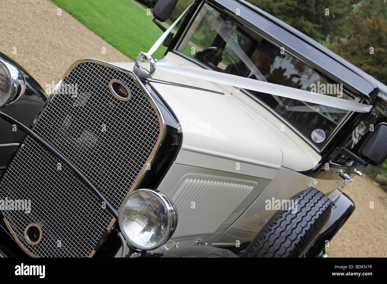 A Ford Snipe reproduction wedding car Stock Photo - Alamy