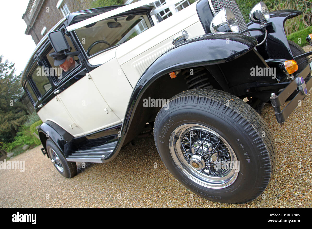 A Ford Snipe reproduction wedding car Stock Photo - Alamy