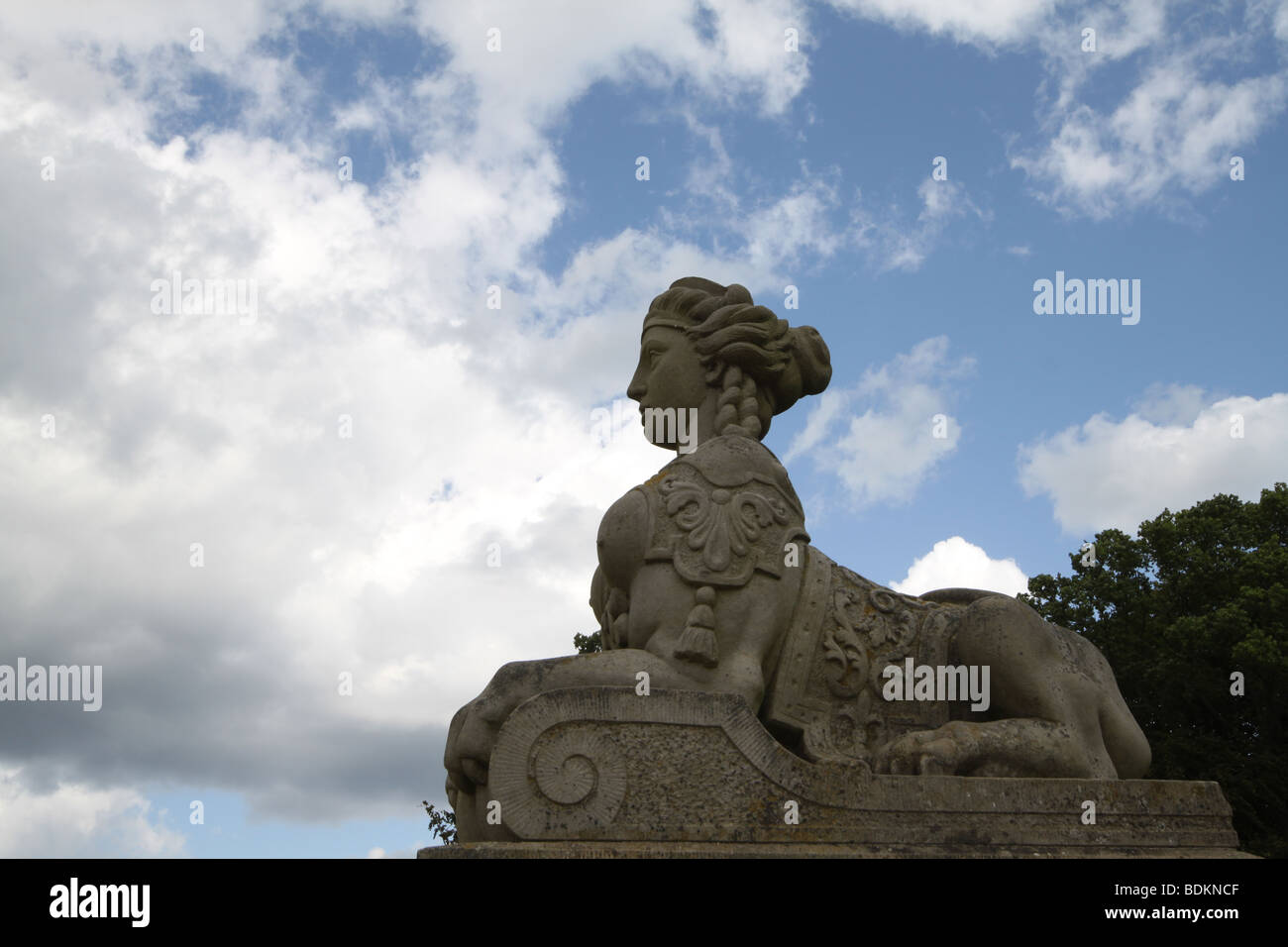 Sfinks at Eremitage Castle Stock Photo - Alamy