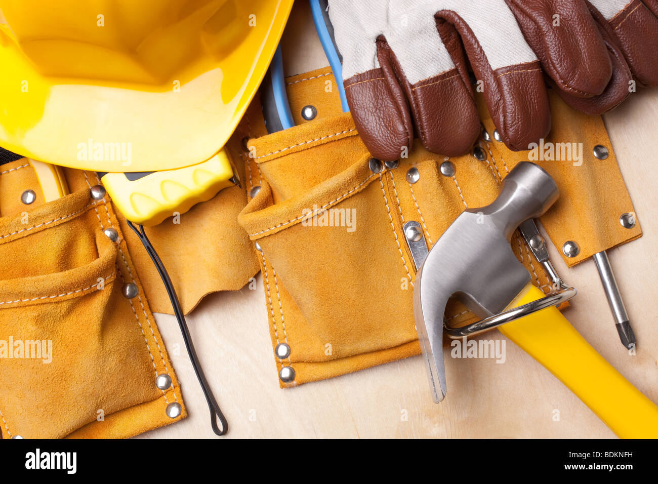 working and protective wear and tools. selective focus Stock Photo - Alamy