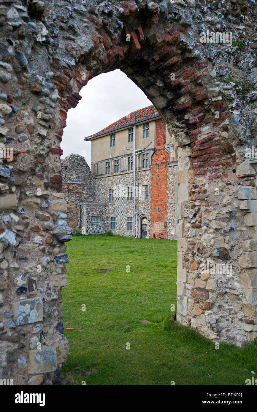 Leiston Abbey ruins, Suffolk, England Stock Photo - Alamy