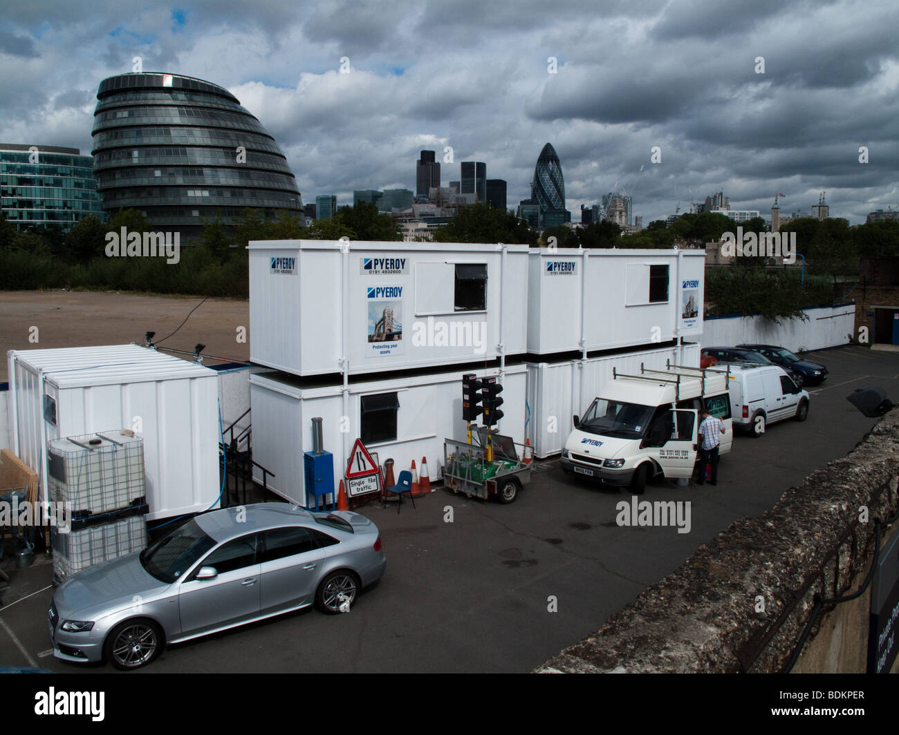 Building Site, London Stock Photo - Alamy