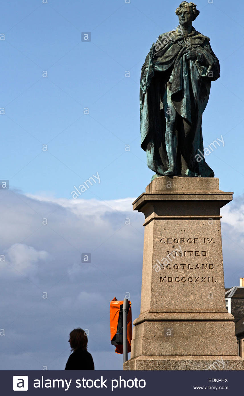 Statue of king george iv hi-res stock photography and images - Alamy