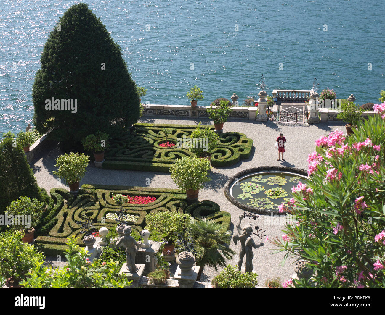 Isola Bella-Palazzo and Gardens in Lake Maggiore in Northern Italy ...