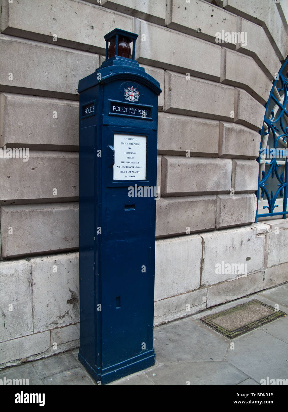 Police Box, London Stock Photo - Alamy