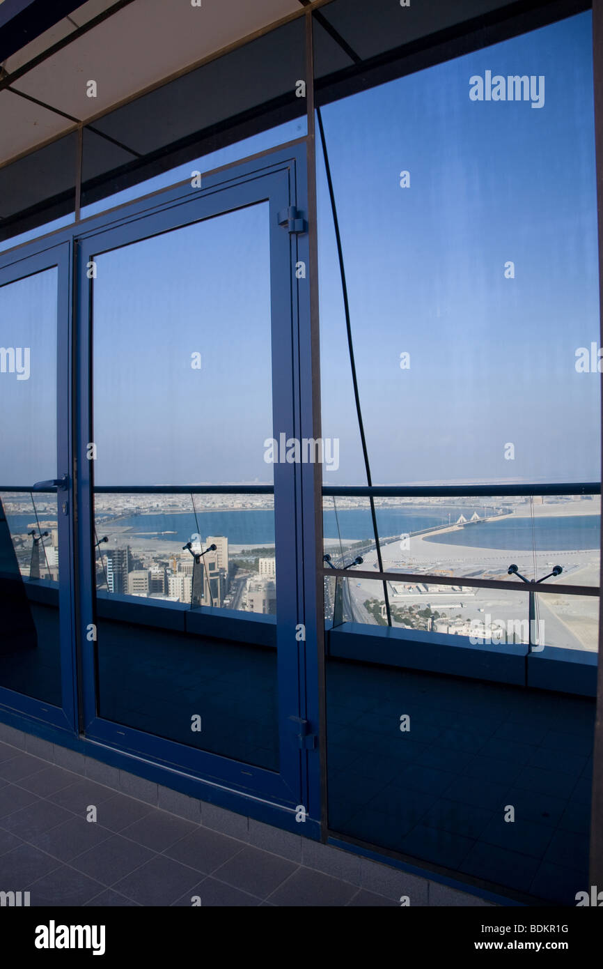 Bahrain World Trade Center Manama Wind Turbines Stock Photo - Alamy