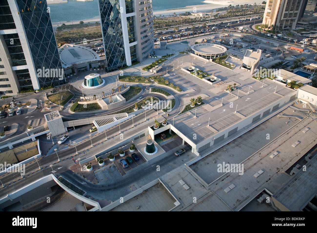 Bahrain World Trade Center Manama Wind Turbines Stock Photo - Alamy