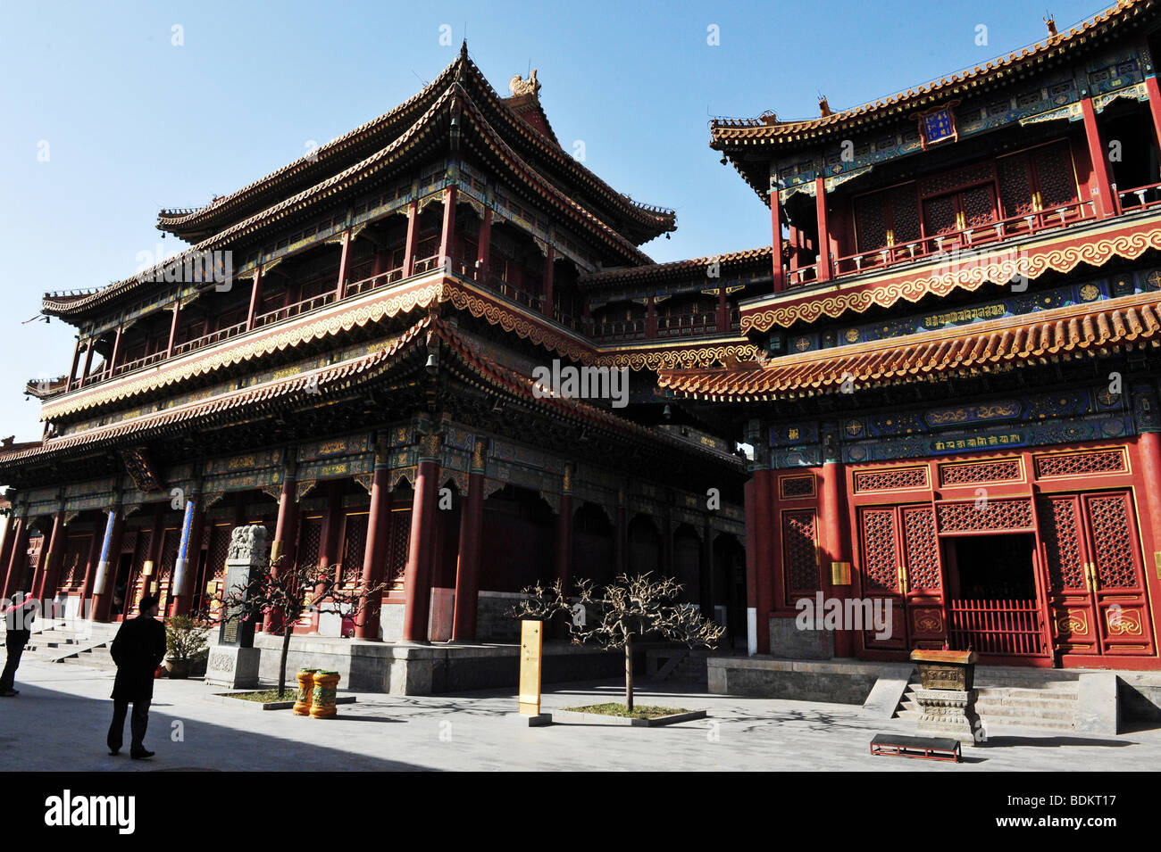 Yonghe Lama Temple High Resolution Stock Photography and Images - Alamy