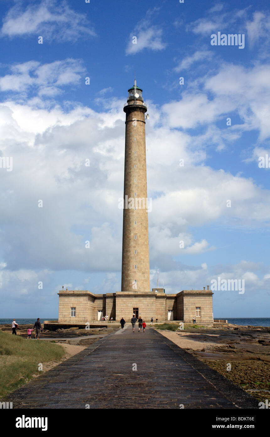 Barfleur France Gatteville Le Phare Lighthouse Normandy Stock Photos ...