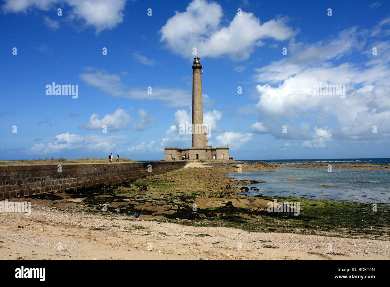 Gatteville le Phare lighthouse near Barfleur Normandy France Stock ...