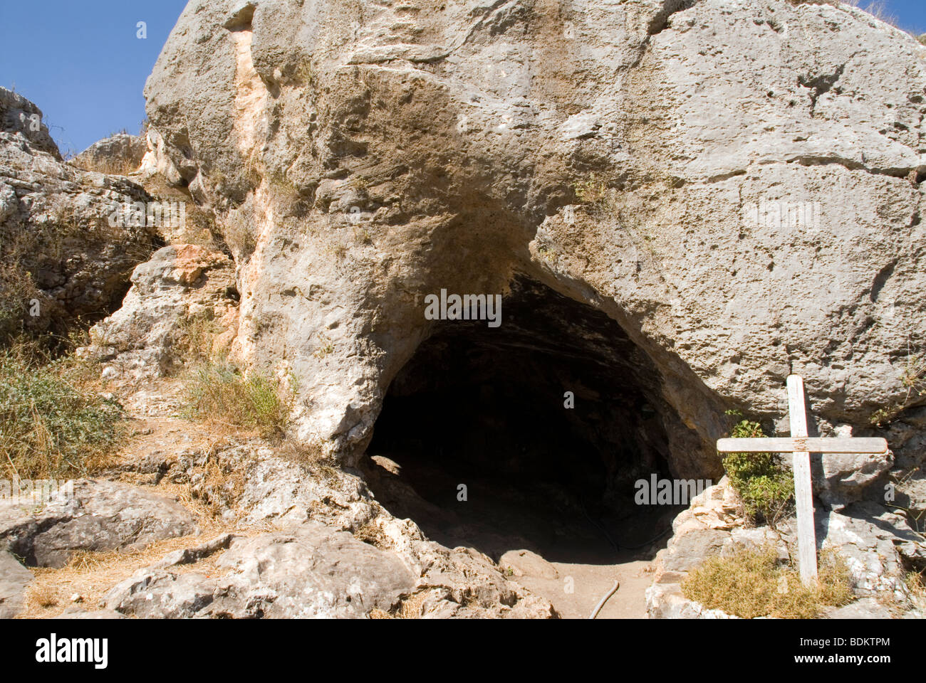 Jesus cave Cana village south Lebanon Stock Photo - Alamy