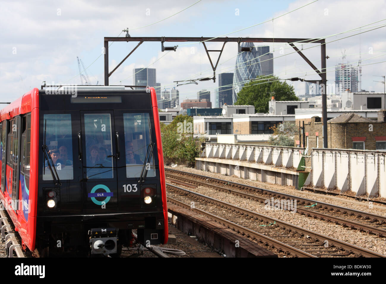 The docklands light railway hi-res stock photography and images - Alamy