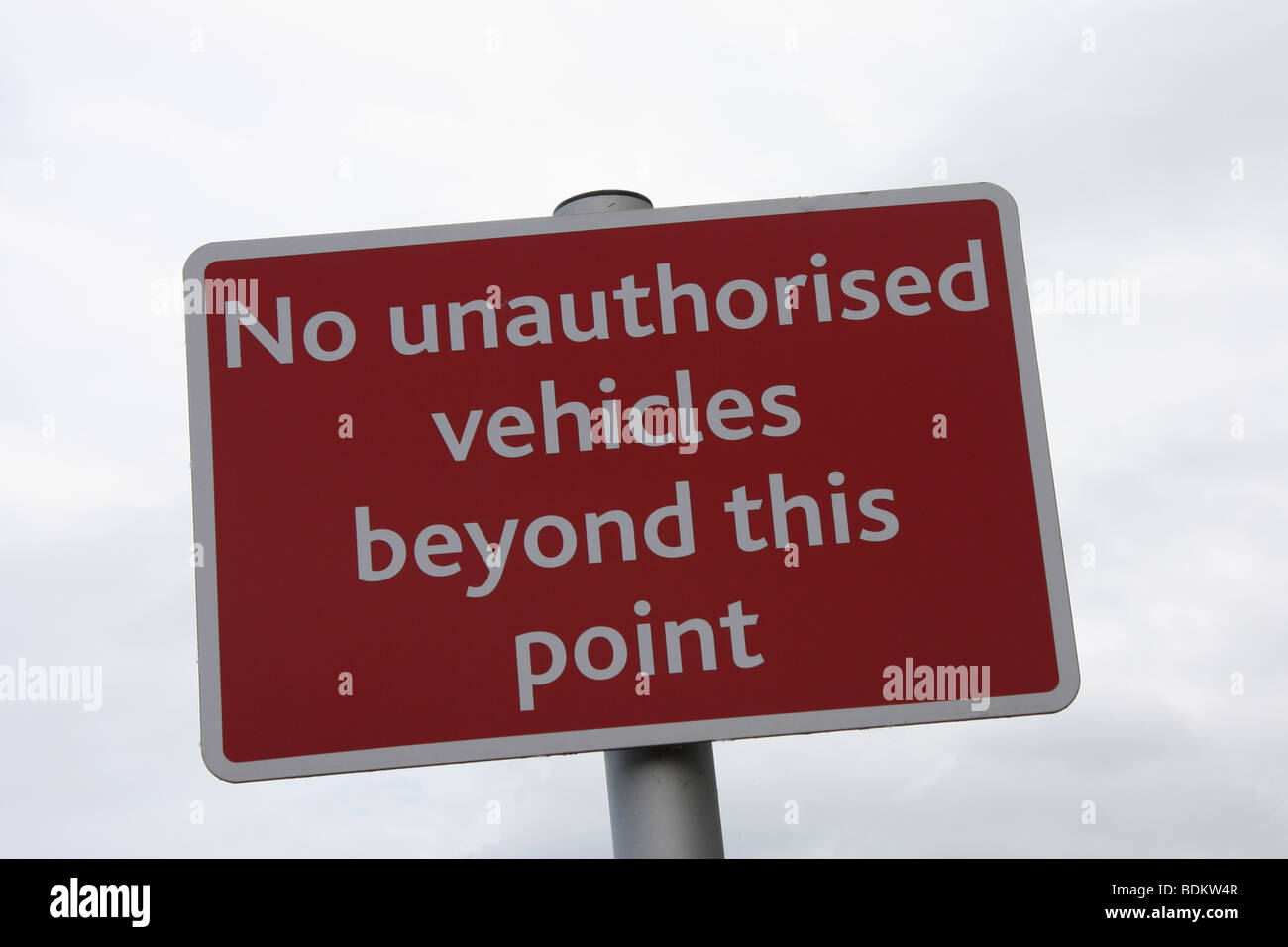 Restricted access sign Stock Photo - Alamy