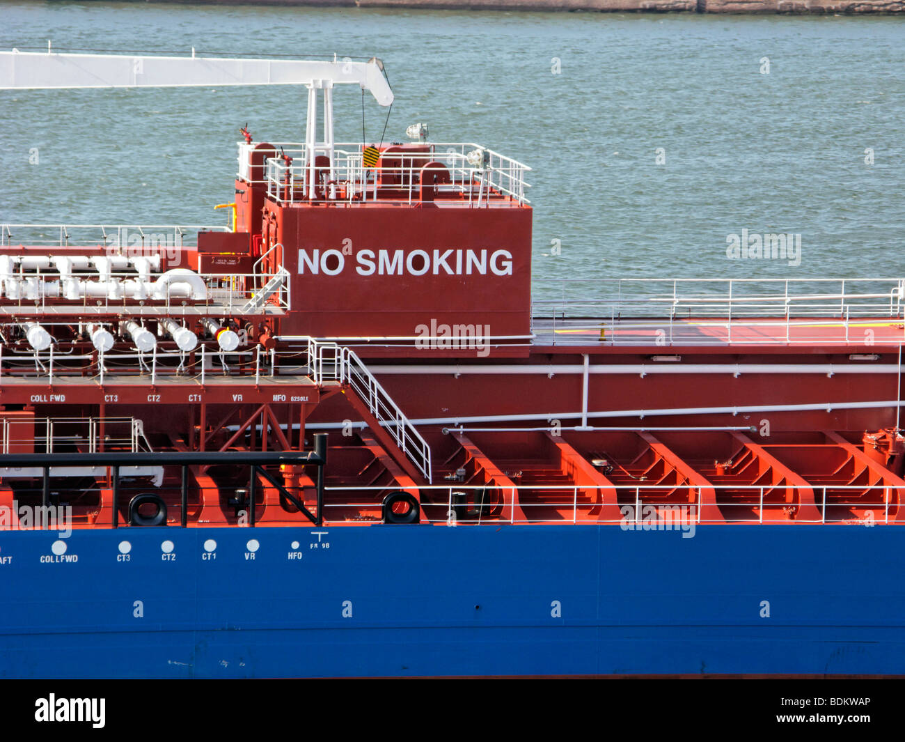 No smoking on board ship Stock Photo - Alamy