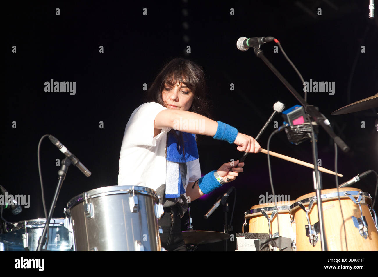 Lizzi bougatsos gang gang dance hi-res stock photography and images - Alamy