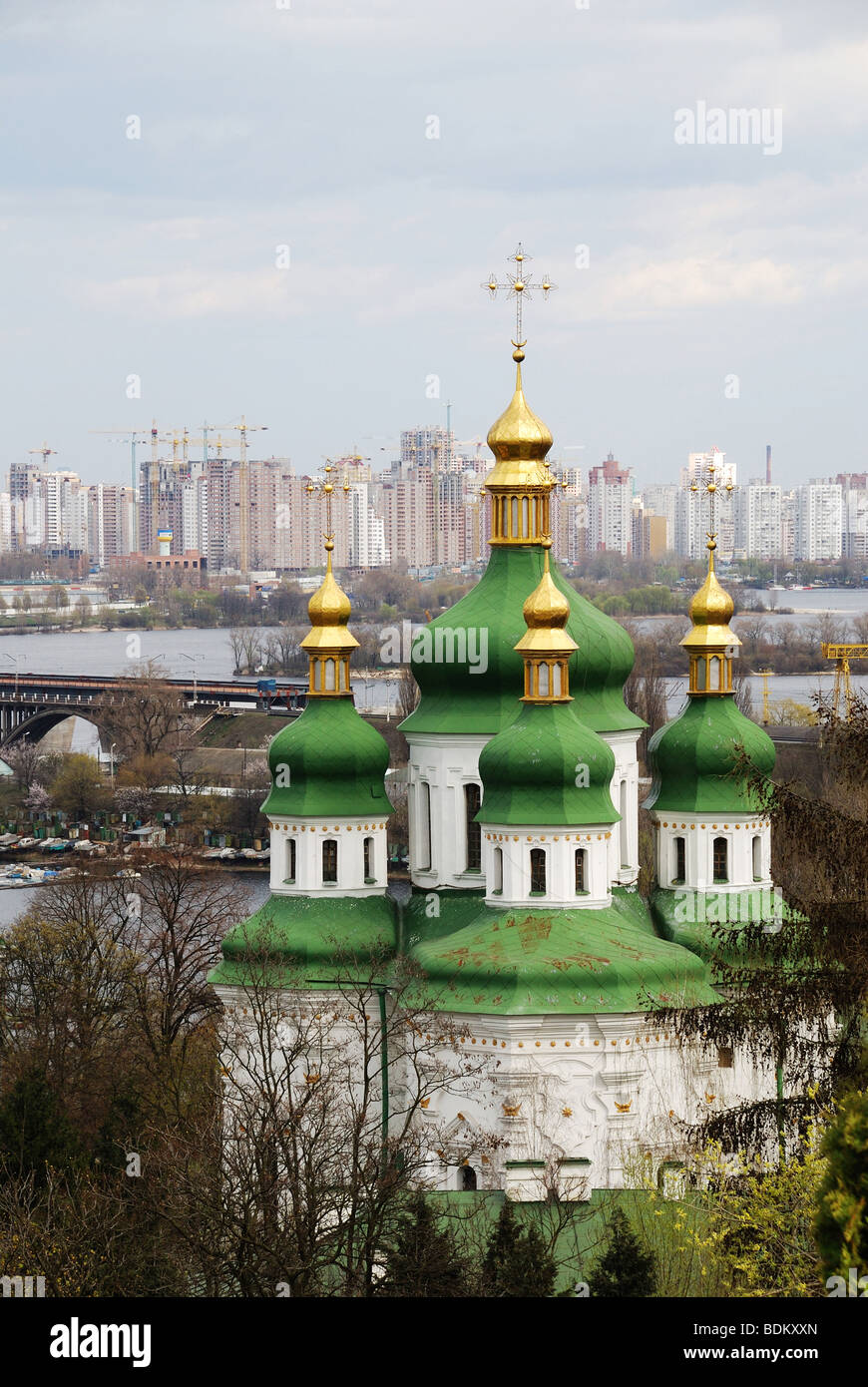 Vydubetsky monastery hi-res stock photography and images - Alamy