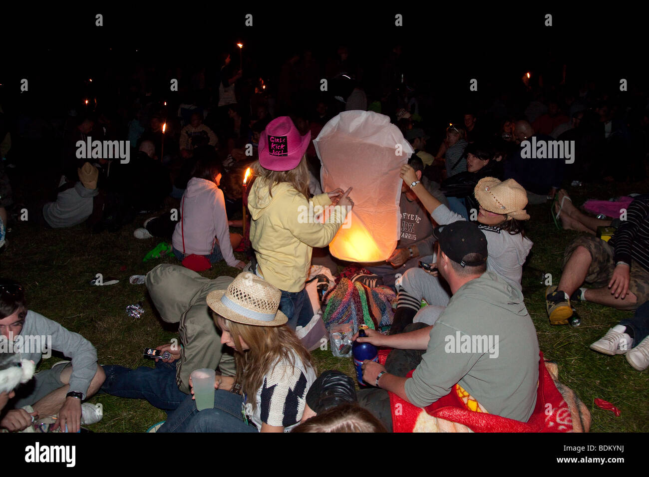 2009 celebration of light hi-res stock photography and images - Alamy