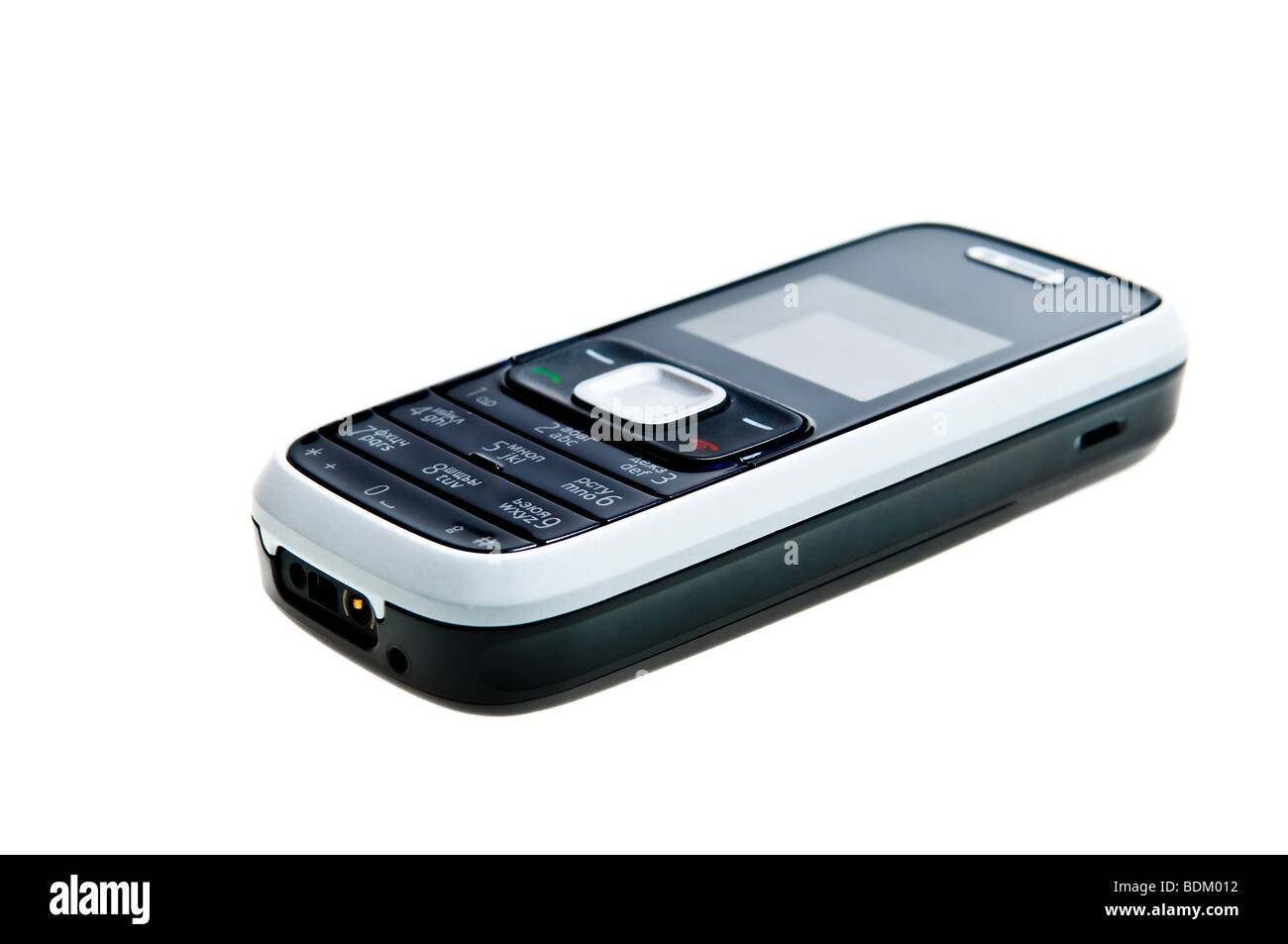 mobile cell phone isolated on white Stock Photo - Alamy